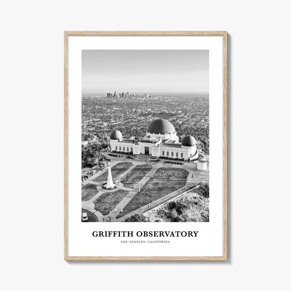 Griffith Observatory Poster - Etsy