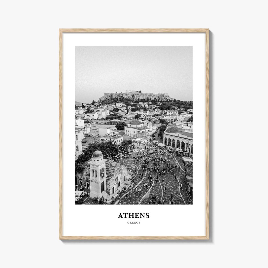 Athens Wall Art Greece No 2, Athens Wall Decor, Athens Poster, Athens ...