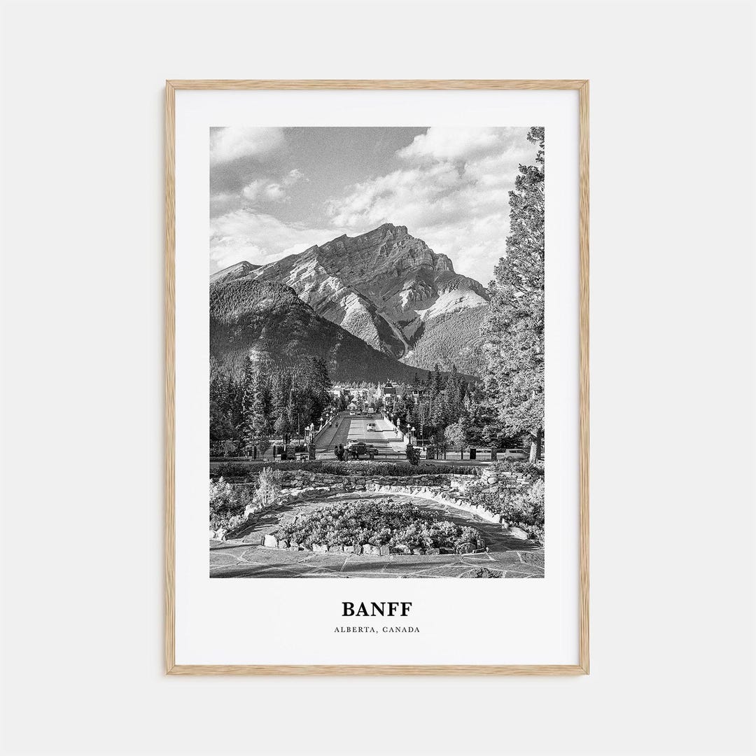 Banff Wall Art No 2, Banff Wall Decor, Banff Poster, Banff Home Decor ...