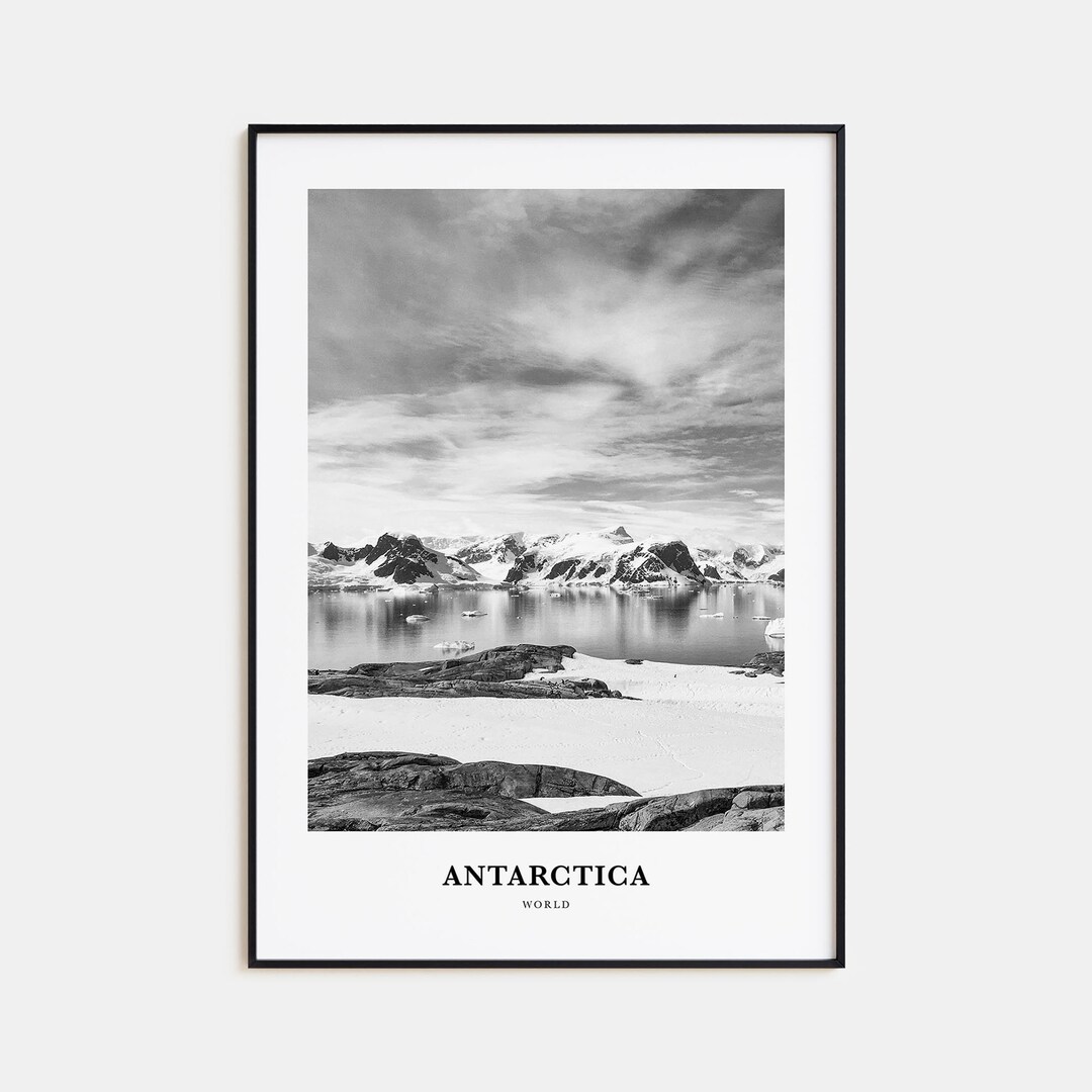 Antarctica Wall Art, Antarctica Wall Decor, Antarctica Poster ...