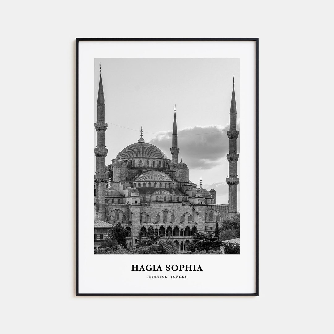 Hagia Sophia Wall Art, Hagia Sophia Wall Decor, Hagia Sophia Poster ...