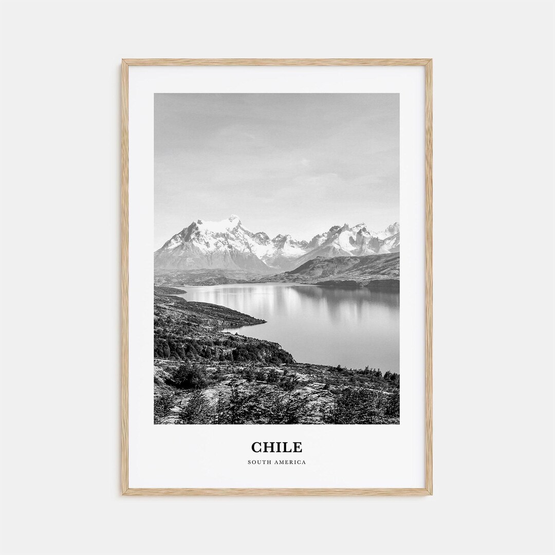 Chile Wall Art No 1, Chile Wall Decor, Chile Poster, Chile Home Decor ...