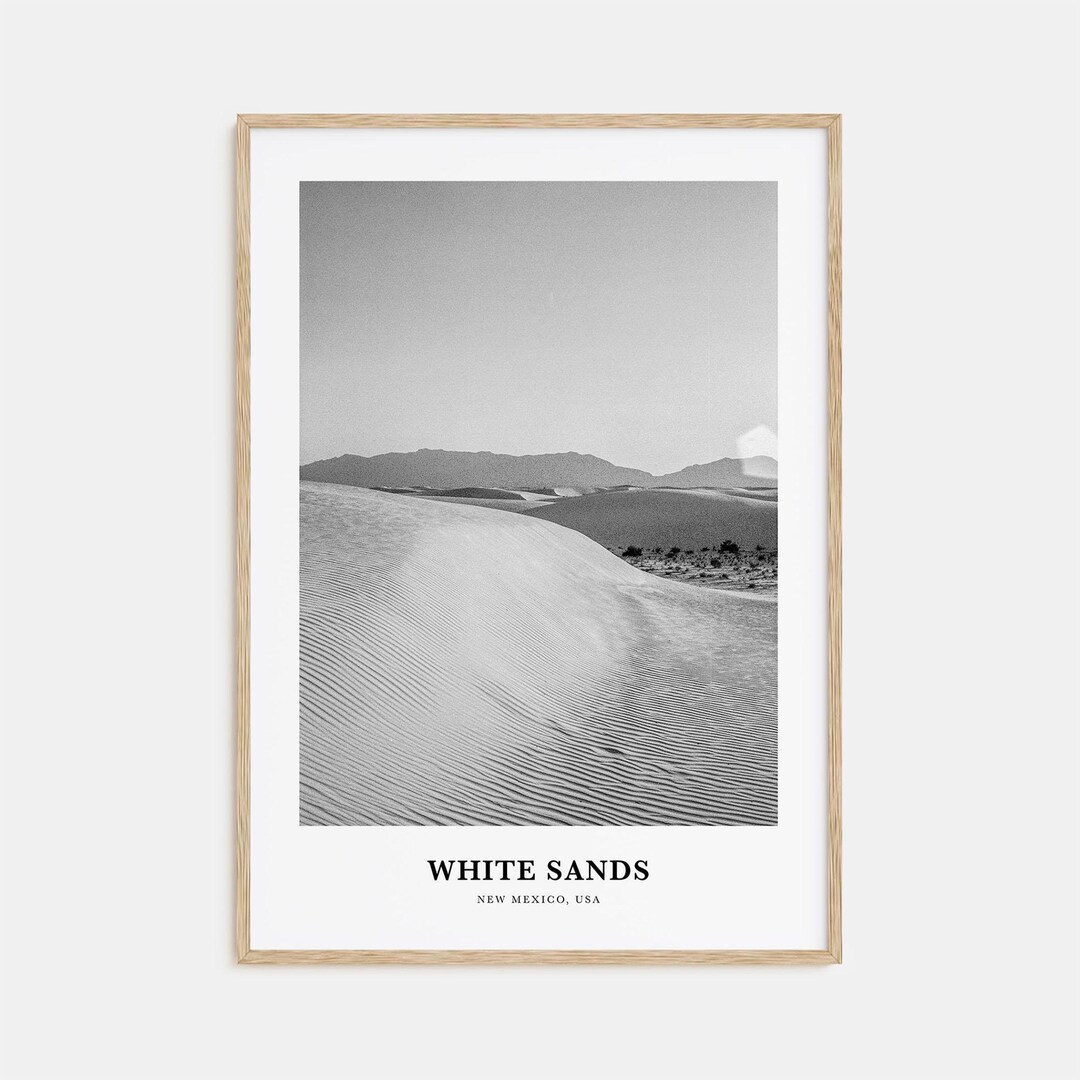 White Sands National Park Wall Art, White Sands Wall Decor, White Sands ...