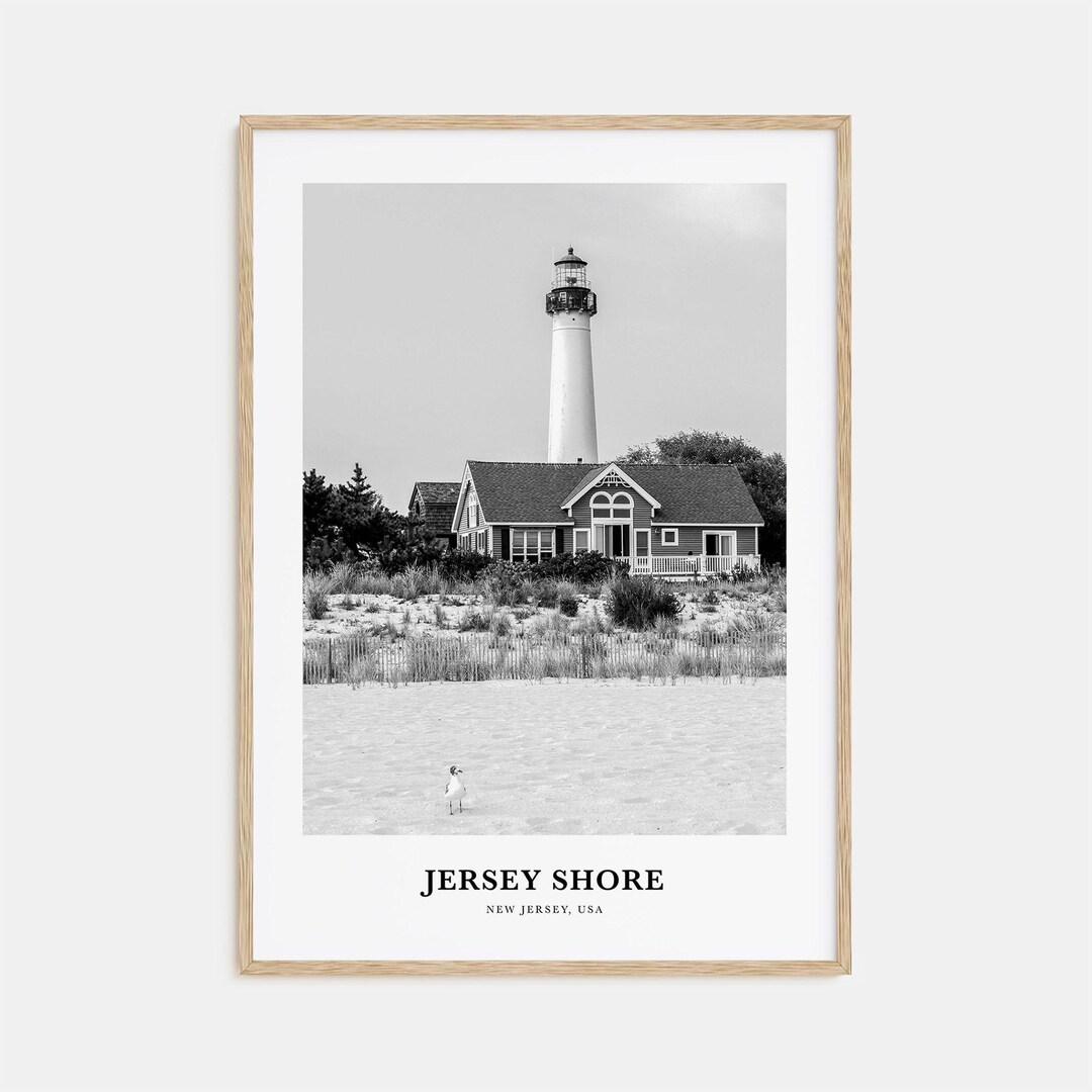 Jersey Shore Wall Art No 2, Jersey Shore Wall Decor, Jersey Shore ...