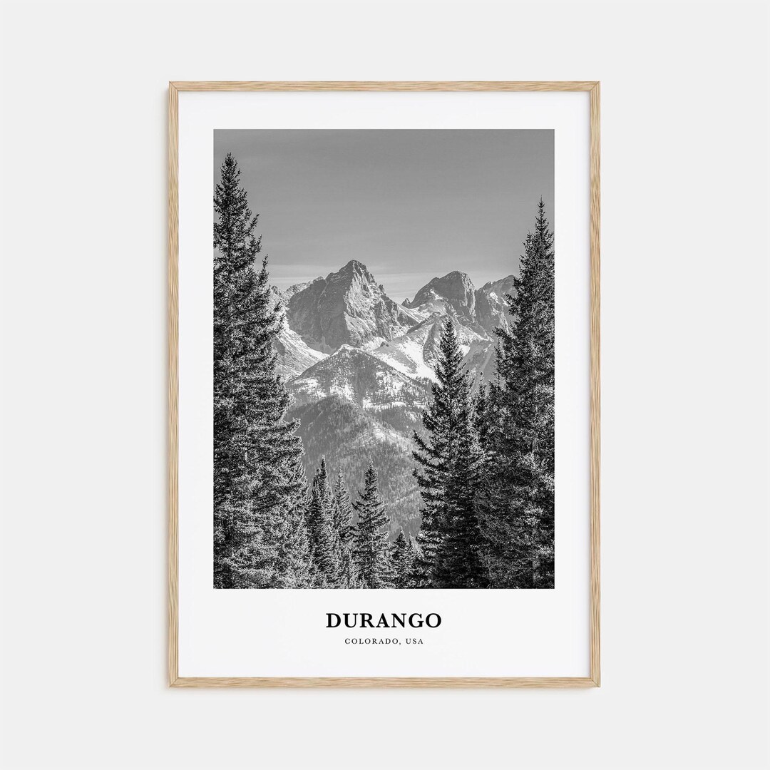 Durango Wall Art Colorado, Durango Wall Decor, Durango Poster, Durango ...