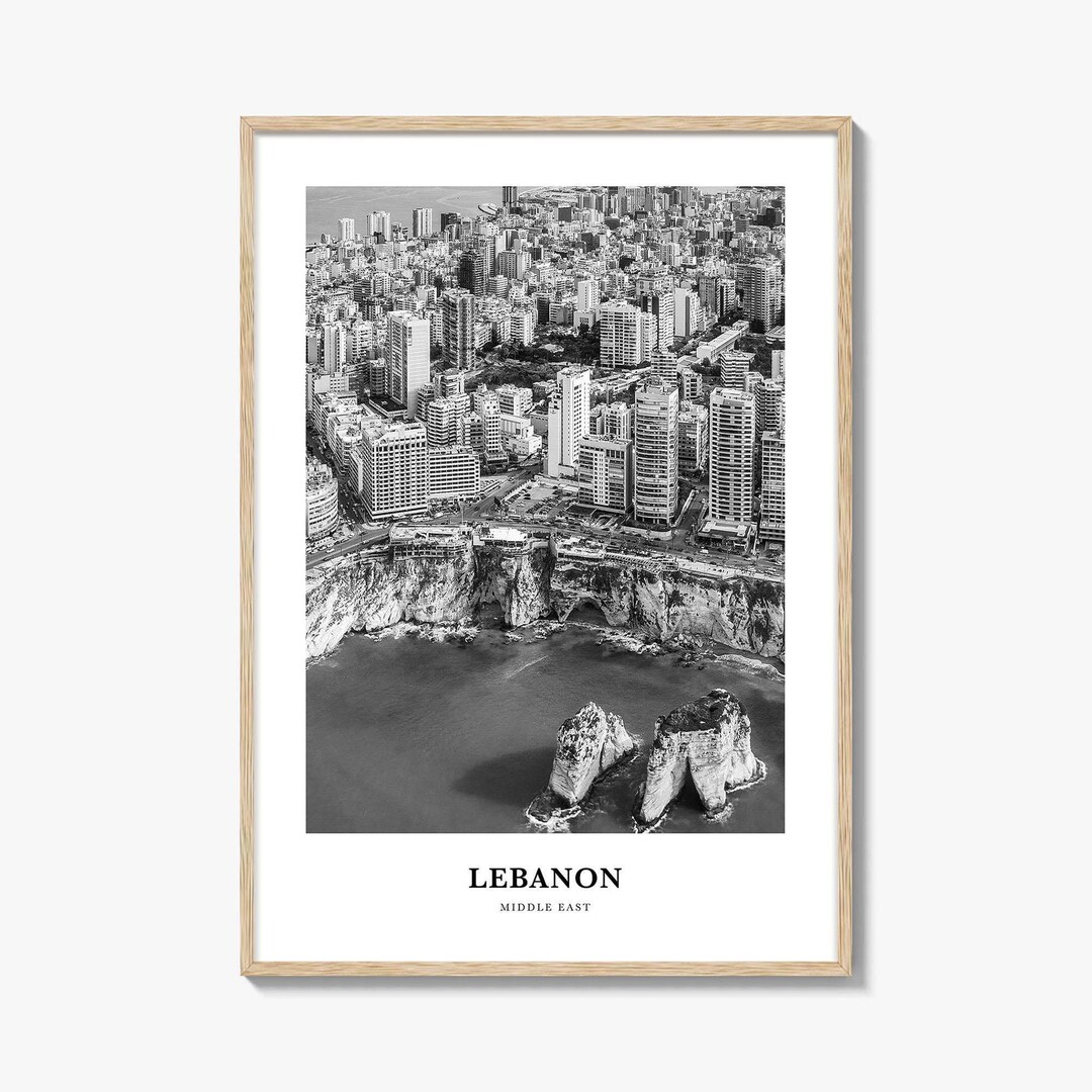 Lebanon Wall Art No 1, Lebanon Wall Decor, Lebanon Poster, Lebanon Home ...