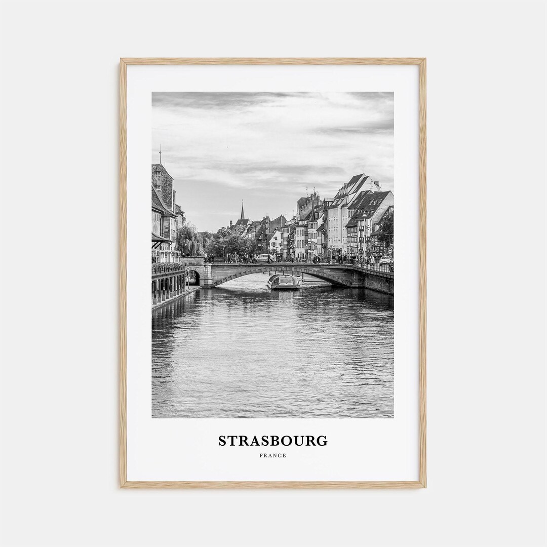Strasbourg Wall Art, Strasbourg Wall Decor, Strasbourg Poster ...