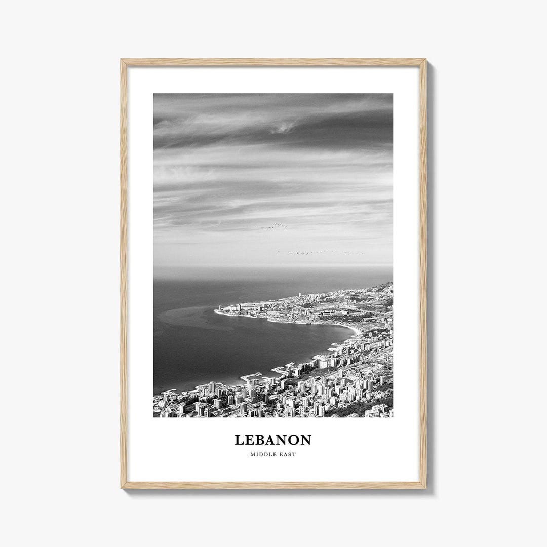Lebanon Wall Art No 3, Lebanon Wall Decor, Lebanon Poster, Lebanon Home ...