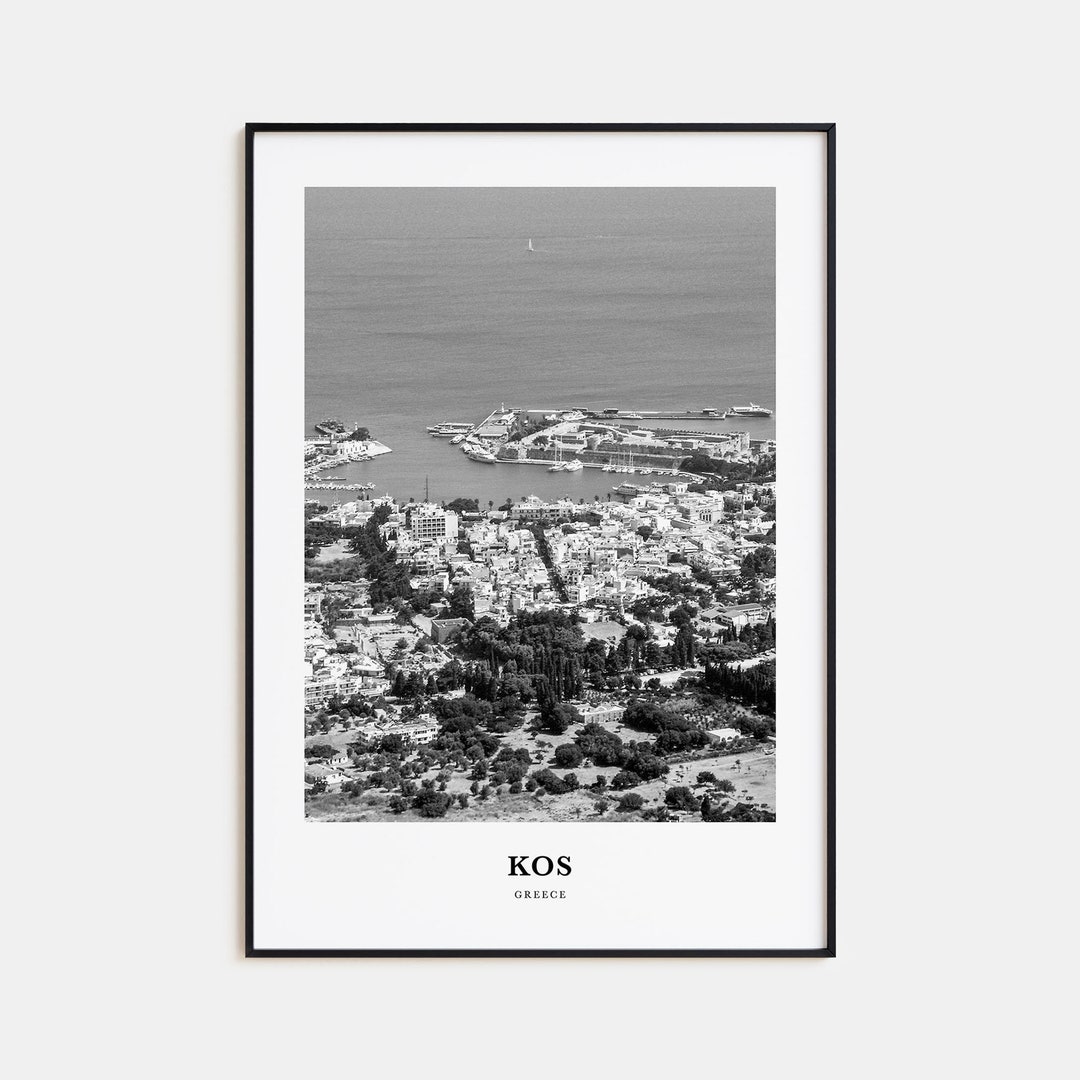 Kos Wall Art Kos Wall Decor Kos Poster Kos Home Decor Kos - Etsy