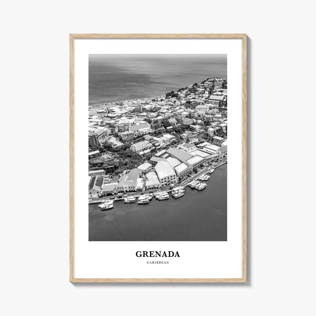 Grenada Wall Art, Grenada Wall Decor, Grenada Poster, Grenada Home ...