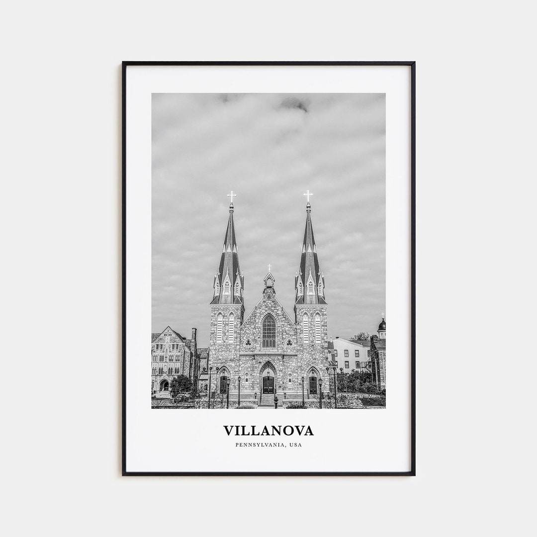Villanova Wall Art, Villanova Wall Decor, Villanova Poster, Villanova ...