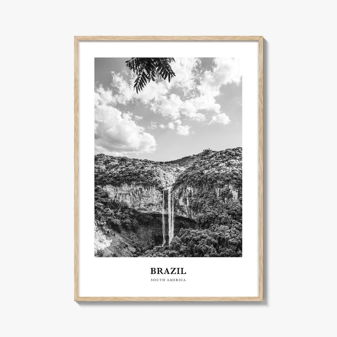 Brazil Wall Art No 1, Brazil Wall Decor, Brazil Poster, Brazil Home ...