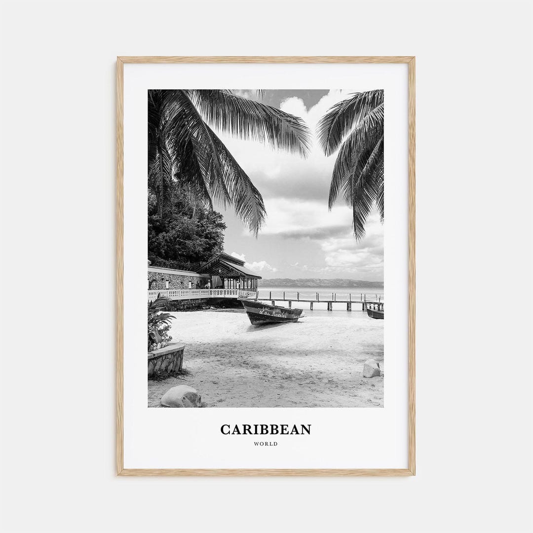 Caribbean Wall Art No 1, Caribbean Wall Decor, Caribbean Poster ...