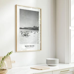 Manly Beach Wall Art, Manly Beach Wall Decor, Manly Beach Poster, Manly ...