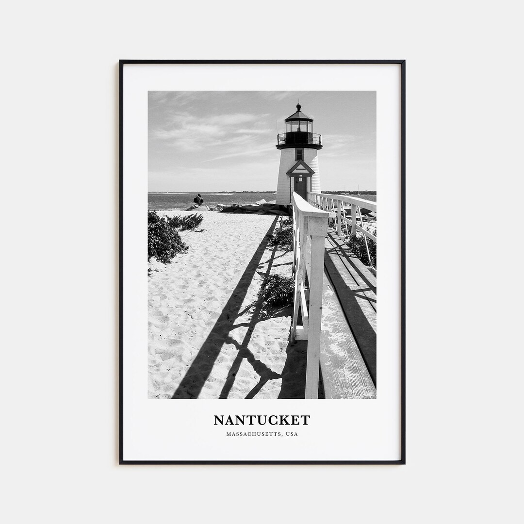 Nantucket Wall Art, Nantucket Wall Decor, Nantucket Poster, Nantucket ...
