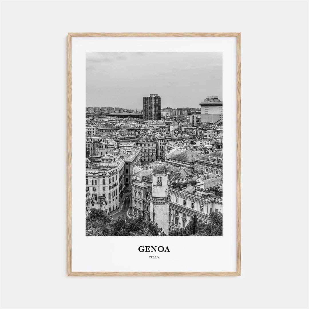 Genoa Wall Art, Genoa Wall Decor, Genoa Poster, Genoa Home Decor, Genoa ...