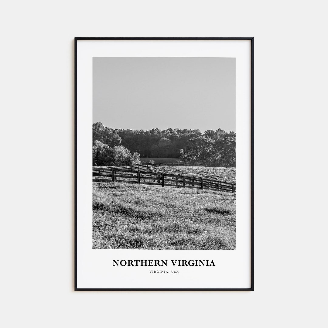 Northern Virginia Wall Art Northern Virginia Wall Decor - Etsy