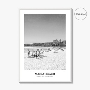 Manly Beach Wall Art, Manly Beach Wall Decor, Manly Beach Poster, Manly ...
