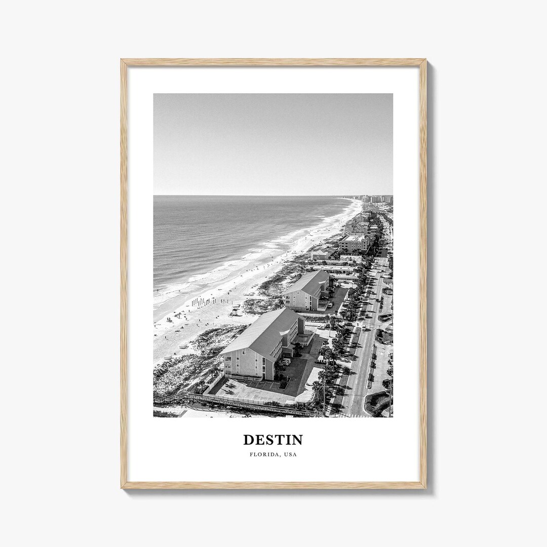 Destin Wall Art No 2, Destin Wall Decor, Destin Poster, Destin Home ...