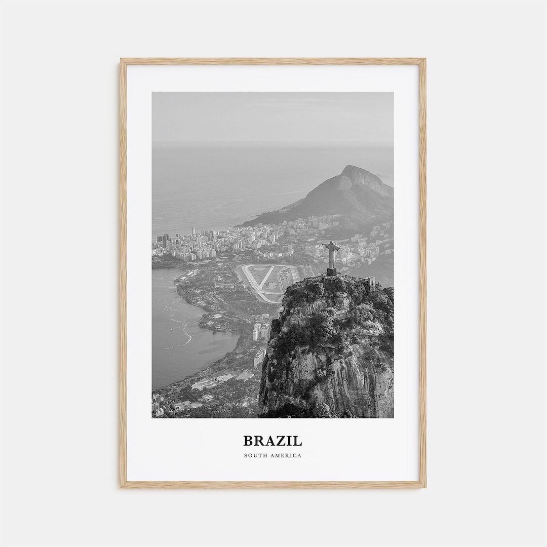 Brazil Wall Art No 2, Brazil Wall Decor, Brazil Poster, Brazil Home ...