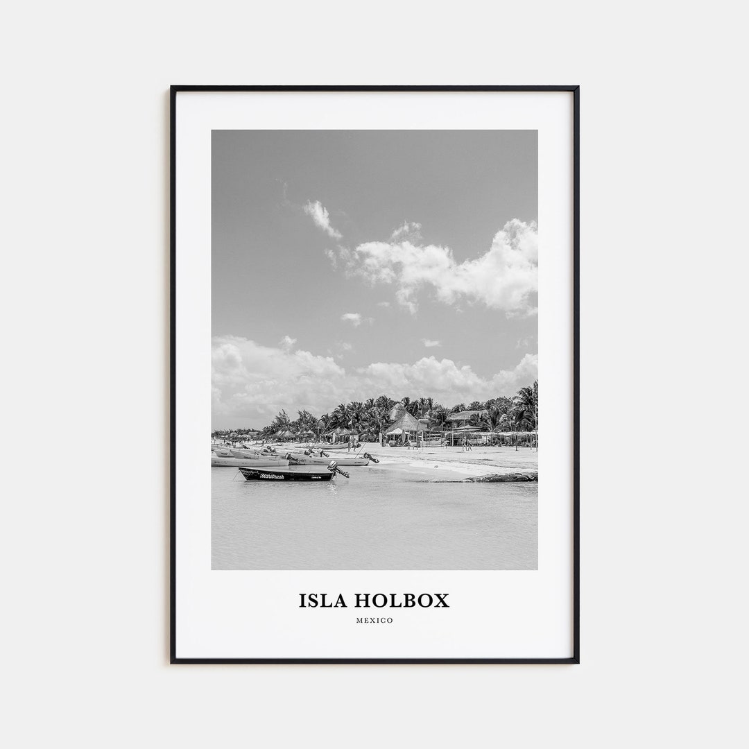 Isla Holbox Wall Art, Isla Holbox Wall Decor, Isla Holbox Poster, Isla ...