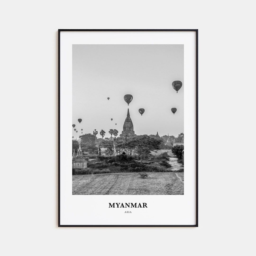 Myanmar Wall Art Myanmar Wall Decor Myanmar Poster Myanmar - Etsy