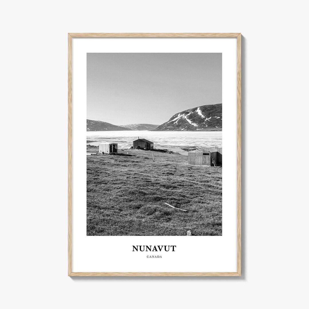 Nunavut Travel Poster: Arctic Landscape Photography Print - Etsy UK