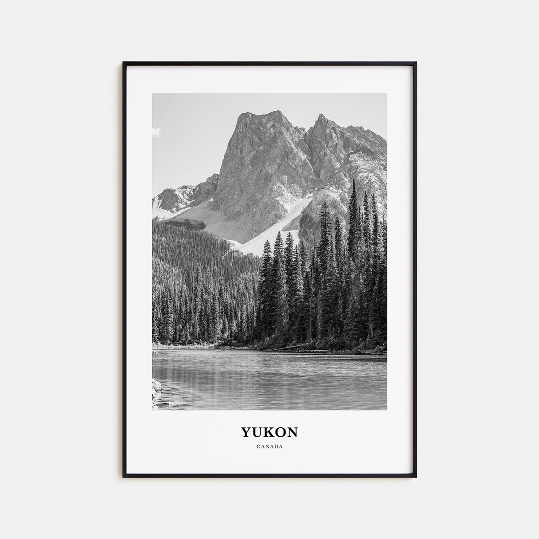 Yukon Wall Art, Yukon Wall Decor, Yukon Poster, Yukon Home Decor, Yukon ...