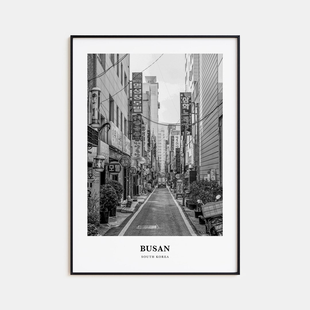 Busan Wall Art No 1 Busan Wall Decor Busan Poster Busan - Etsy