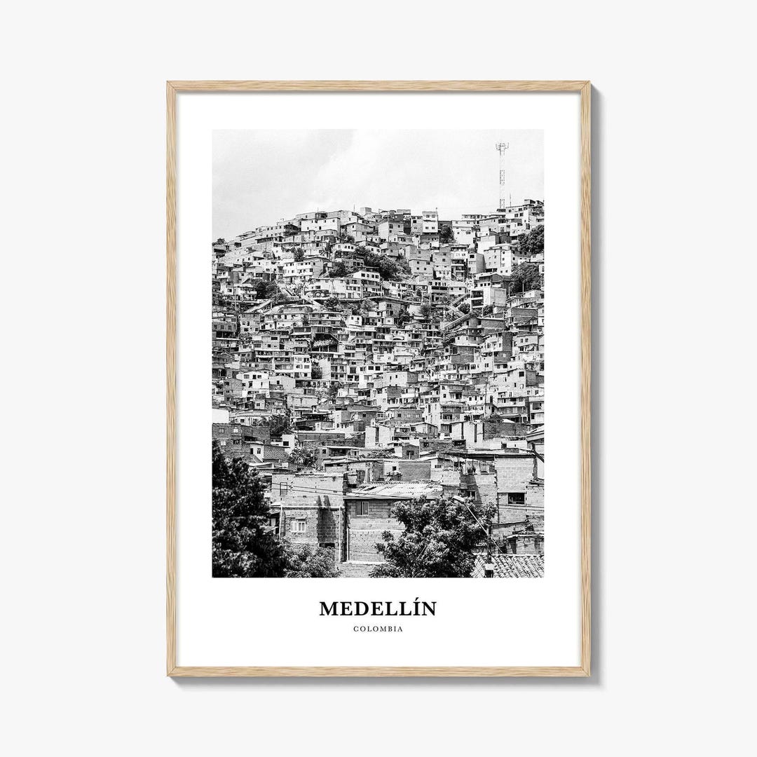 Medellin Travel Poster: Archival Quality Matte Print - Etsy