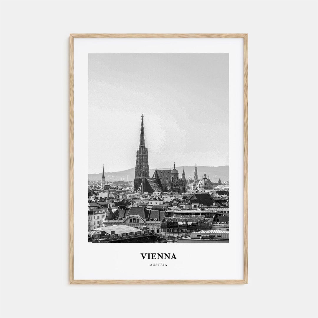 Vienna Wall Art No 4, Vienna Wall Decor, Vienna Poster, Vienna Home ...