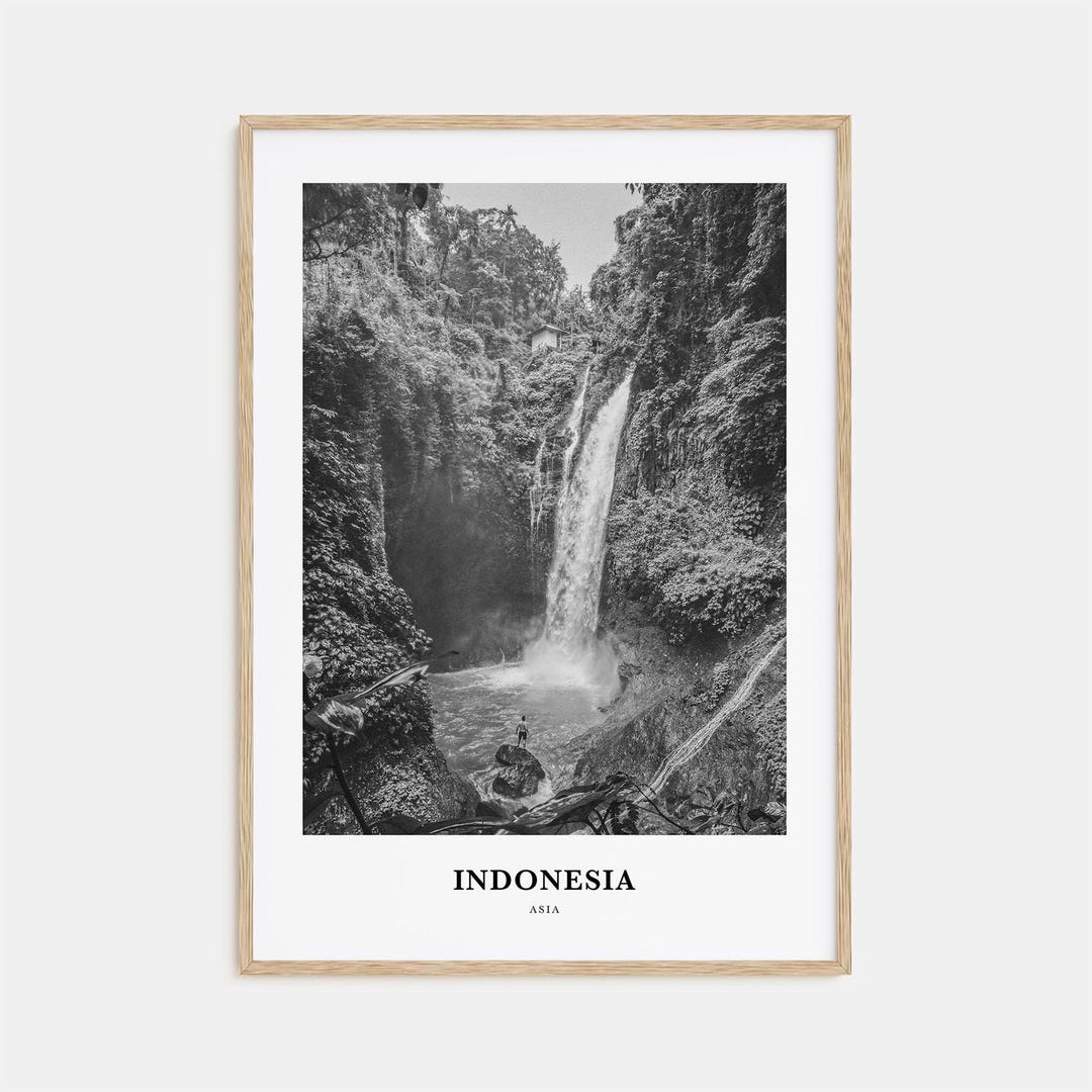 Indonesia Wall Art No 3, Indonesia Wall Decor, Indonesia Poster ...