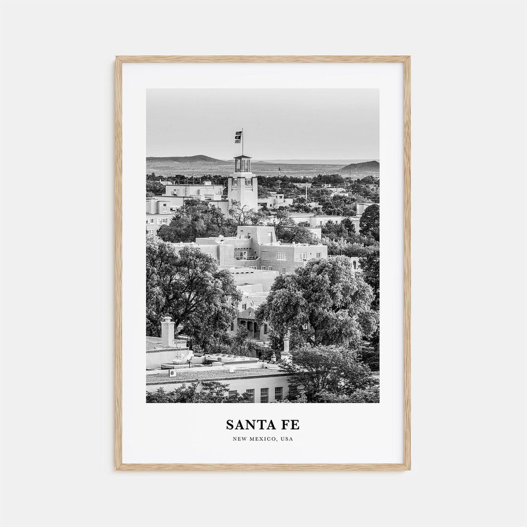 Santa Fe Wall Art, Santa Fe Wall Decor, Santa Fe Poster, Santa Fe Home ...