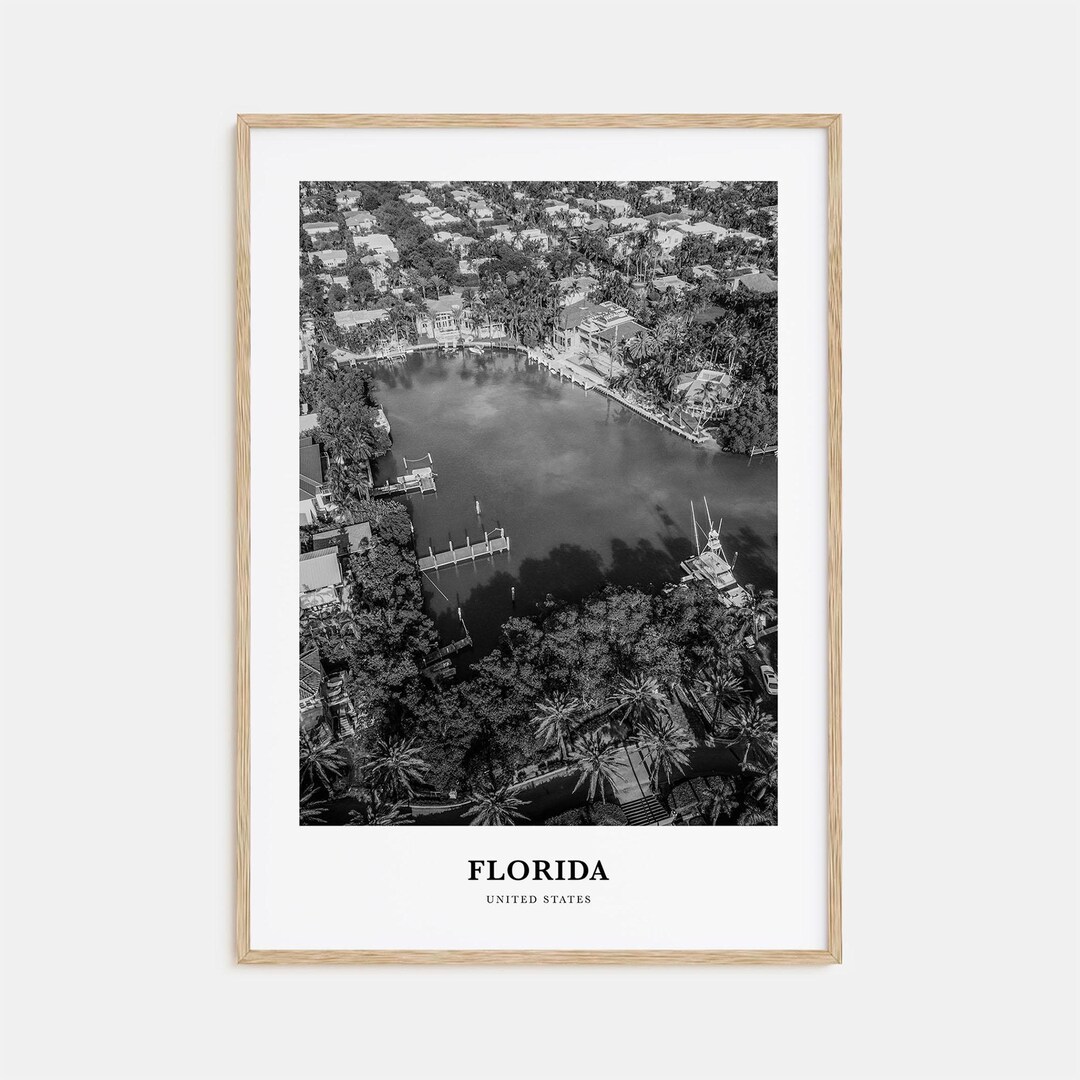 Florida Wall Art No 4, Florida Wall Decor, Florida Poster, Florida Home ...