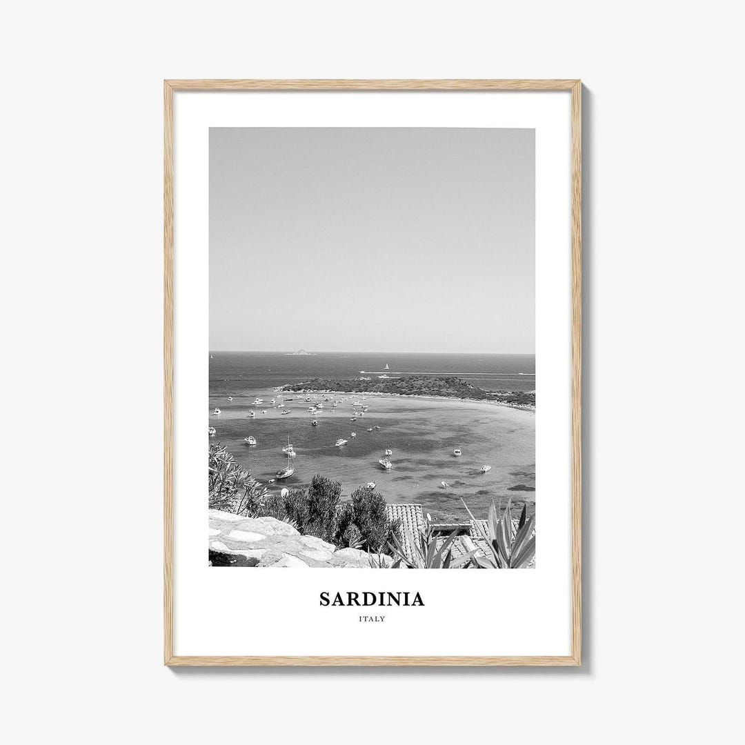 Sardinia Wall Art, Sardinia Wall Decor, Sardinia Poster, Sardinia Home ...