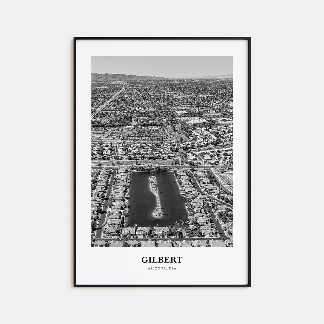 Gilbert Wall Art, Gilbert Wall Decor, Gilbert Poster, Gilbert Home ...