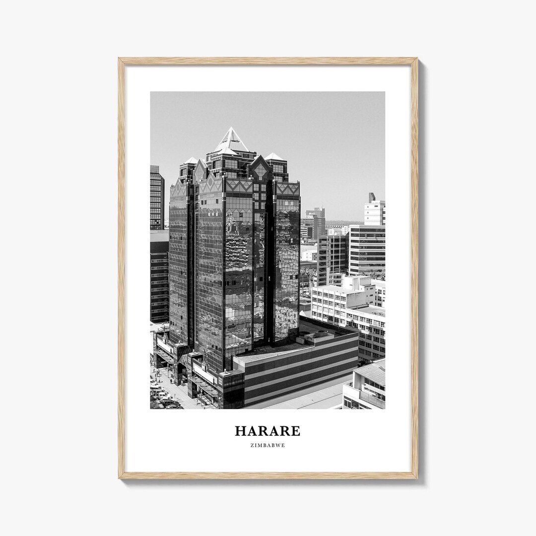 Harare Wall Art, Harare Wall Decor, Harare Poster, Harare Home Decor ...