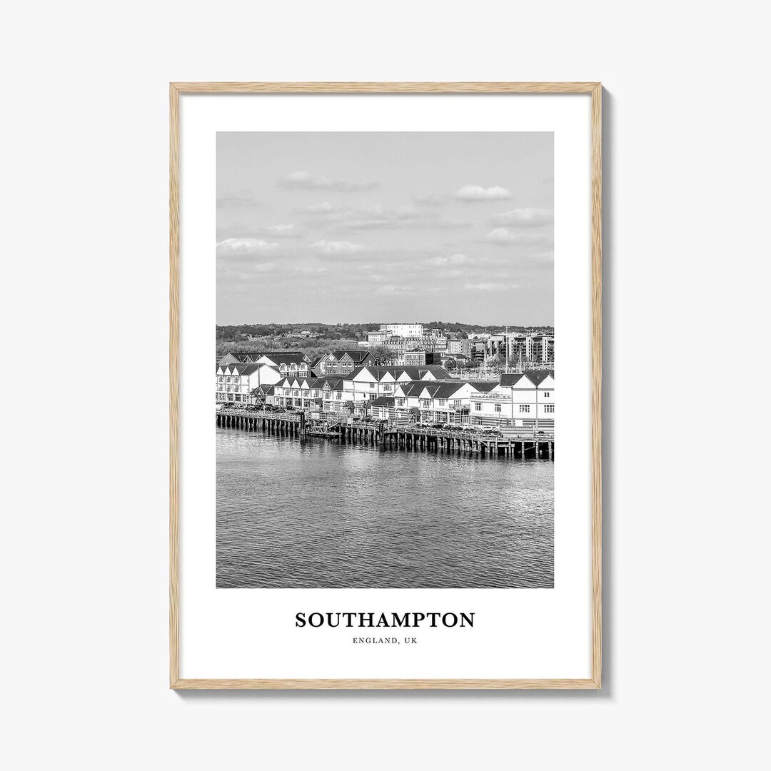 Southampton Wall Art England, Southampton Wall Decor, Southampton ...