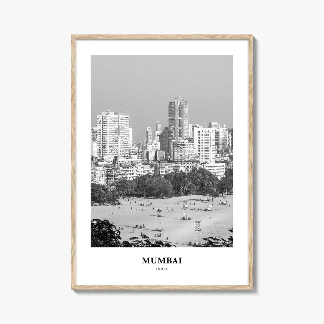 Mumbai Wall Art, Mumbai Wall Decor, Mumbai Poster, Mumbai Home Decor ...
