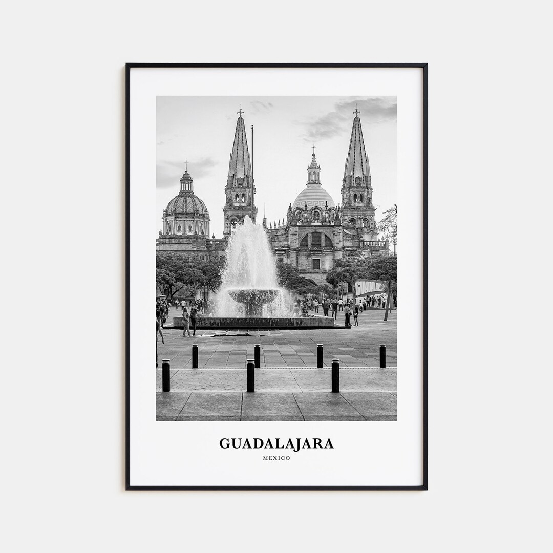 Guadalajara Wall Art No 1, Guadalajara Wall Decor, Guadalajara Poster ...
