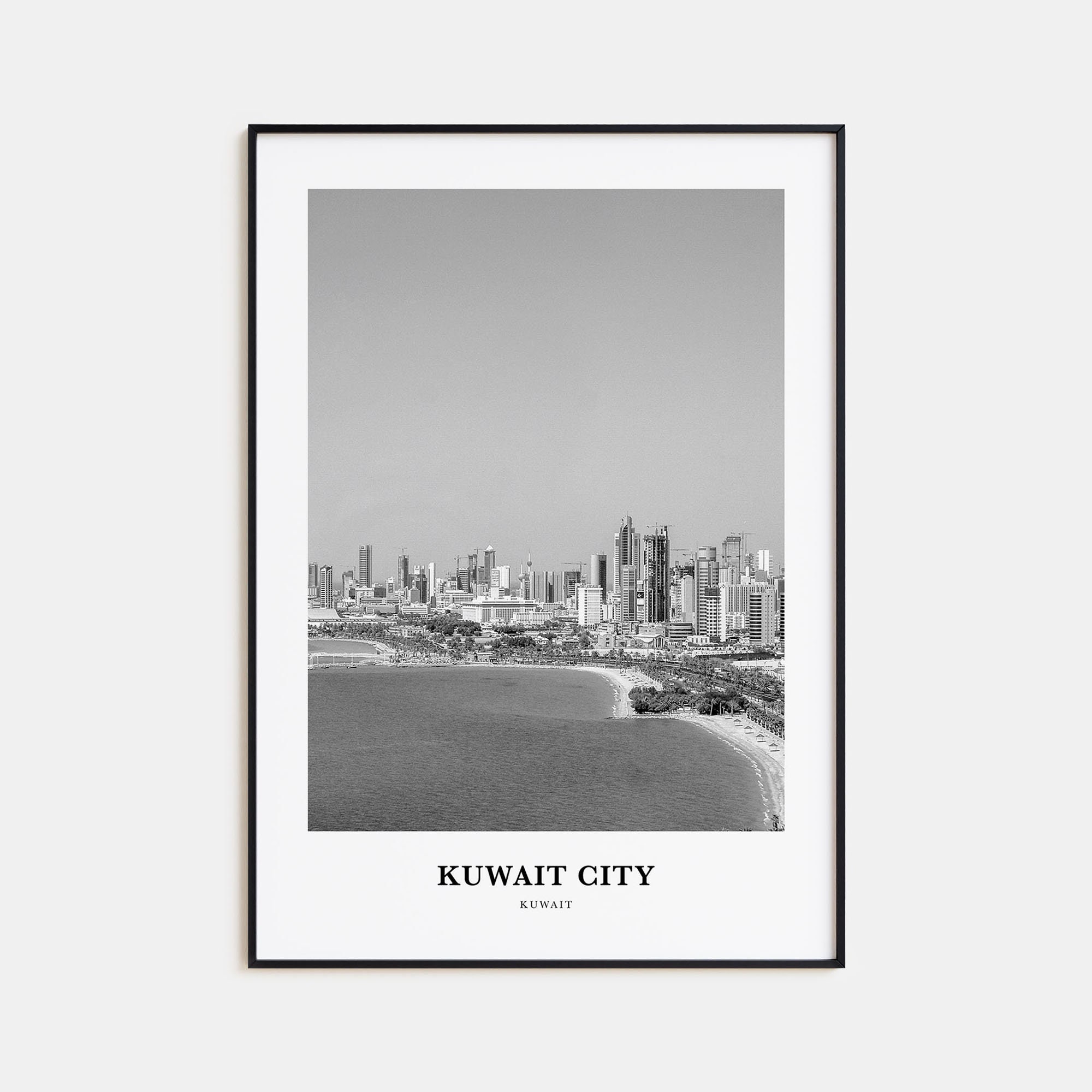 Kuwait City Wall Art, Kuwait City Wall Decor, Kuwait City Poster ...