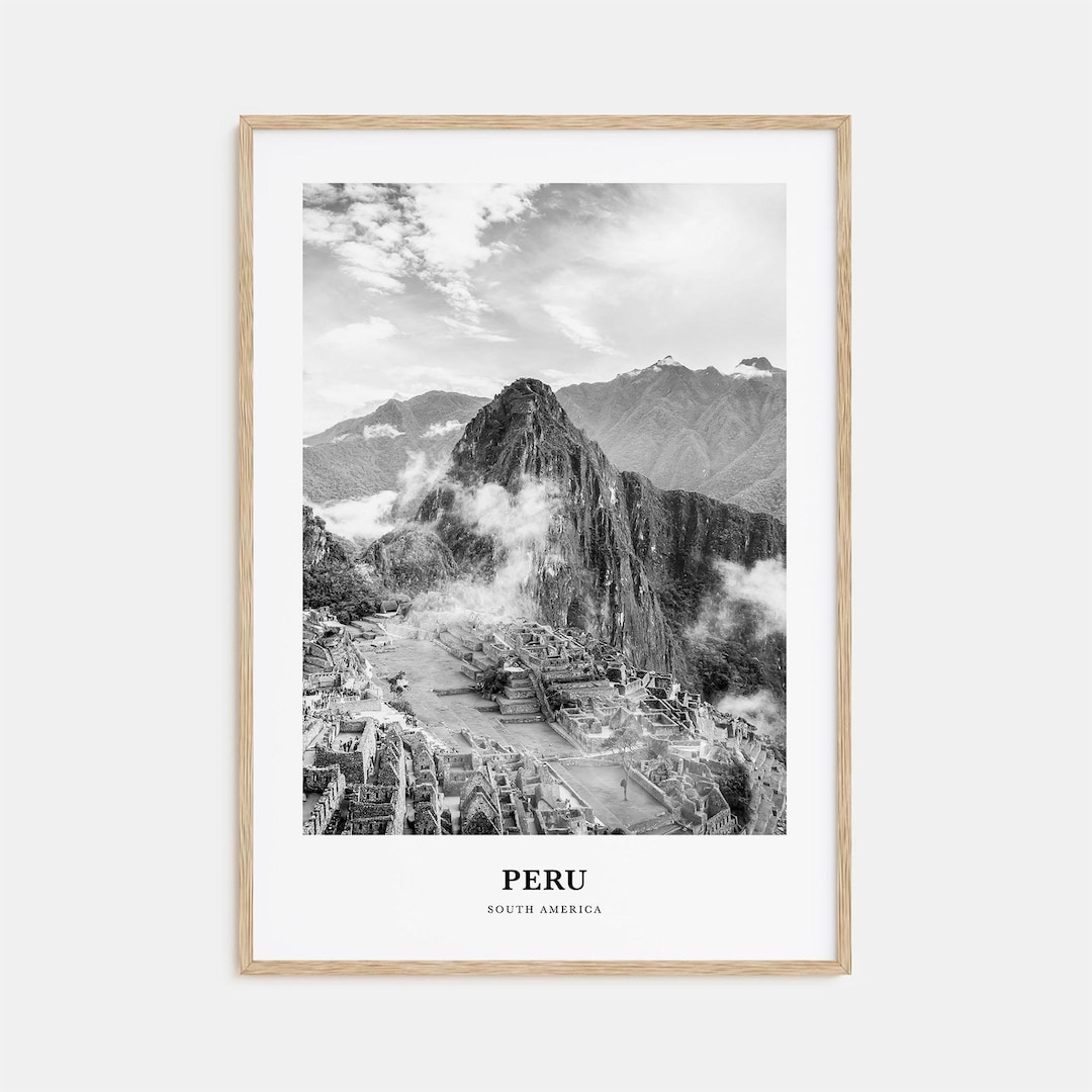 Peru Wall Art No 1, Peru Wall Decor, Peru Poster, Peru Home Decor, Peru ...