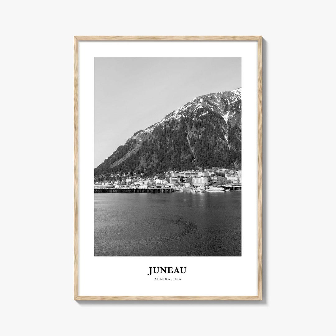 Juneau Wall Art No 2, Juneau Wall Decor, Juneau Poster, Juneau Home ...