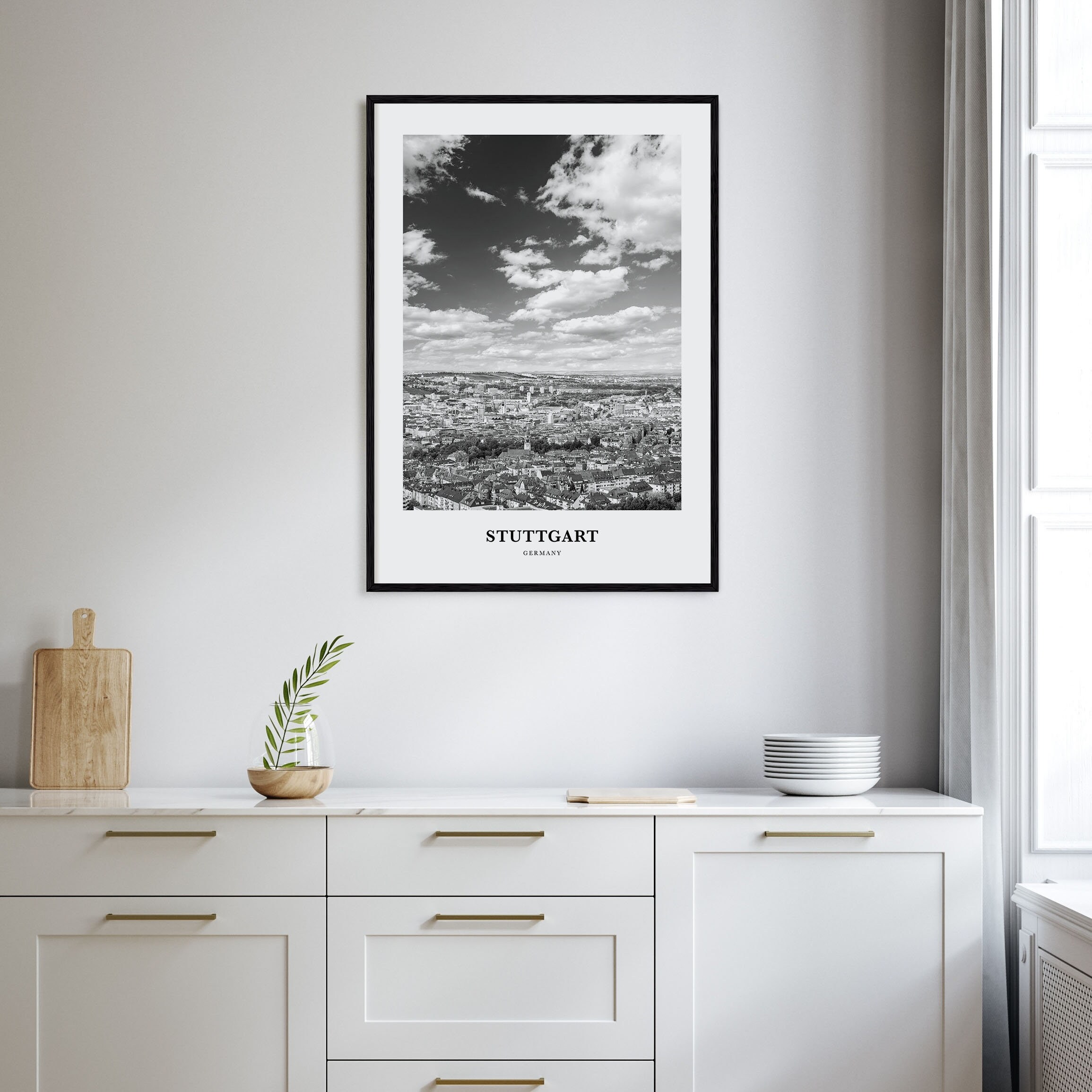 Stuttgart Wall Art, Stuttgart Wall Decor, Stuttgart Poster, Stuttgart ...