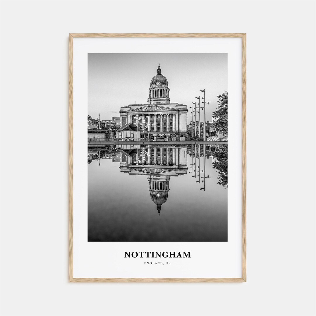 Nottingham Wall Art, Nottingham Wall Decor, Nottingham Poster ...