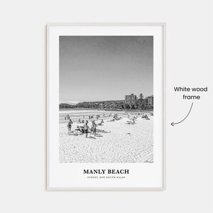 Manly Beach Wall Art, Manly Beach Wall Decor, Manly Beach Poster, Manly ...