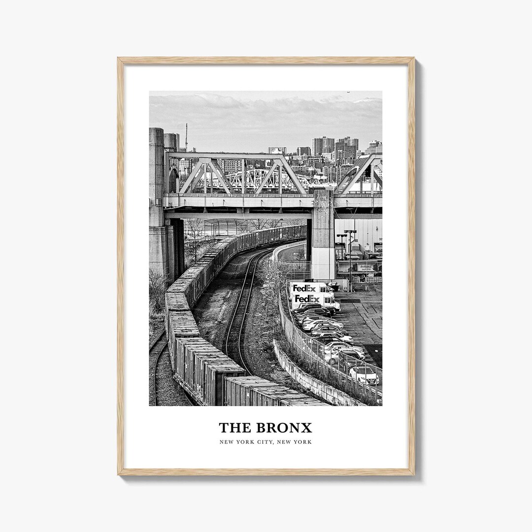The Bronx Wall Art No 1, the Bronx Wall Decor, the Bronx Poster, the ...