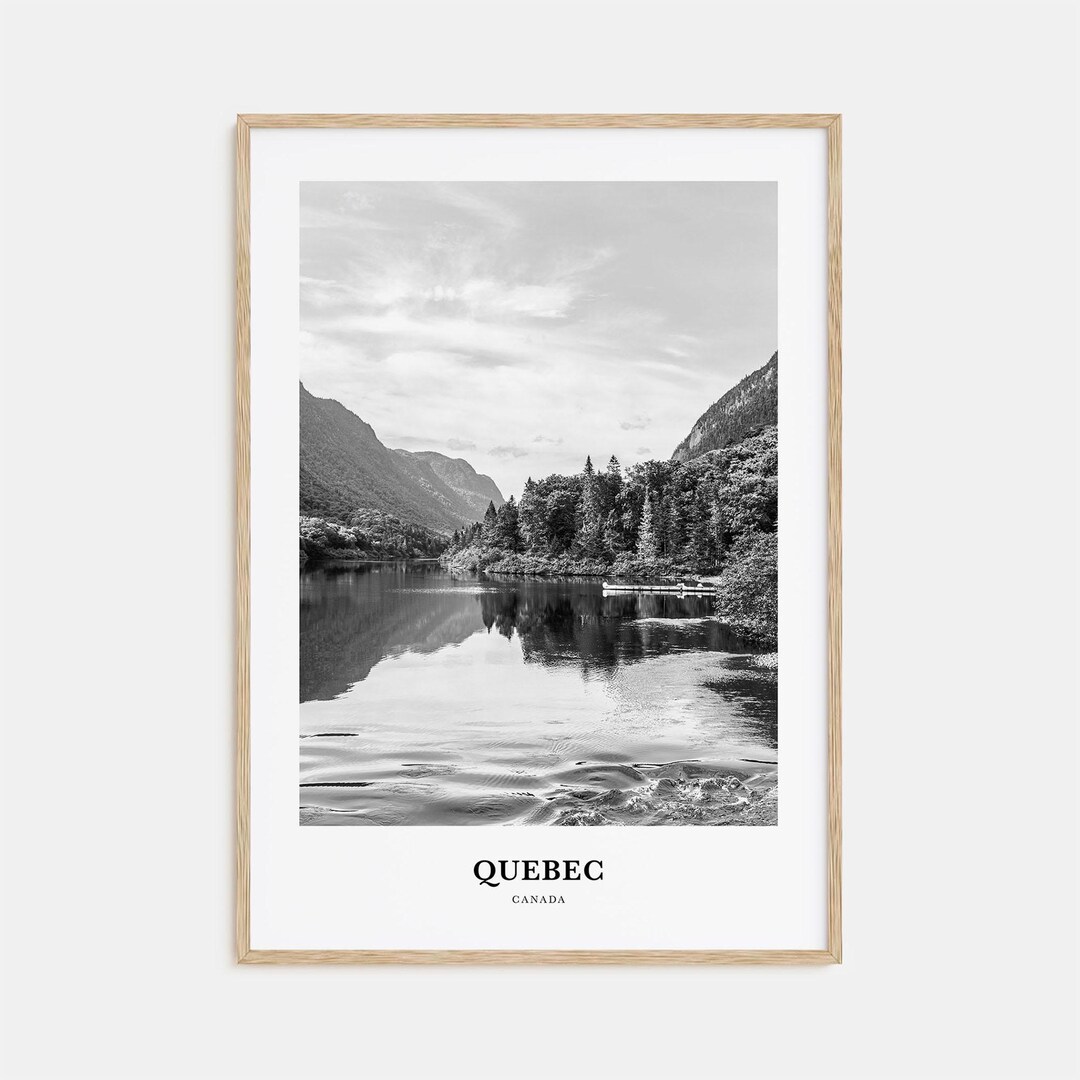 Quebec Wall Art, Quebec Wall Decor, Quebec Poster, Quebec Home Decor ...