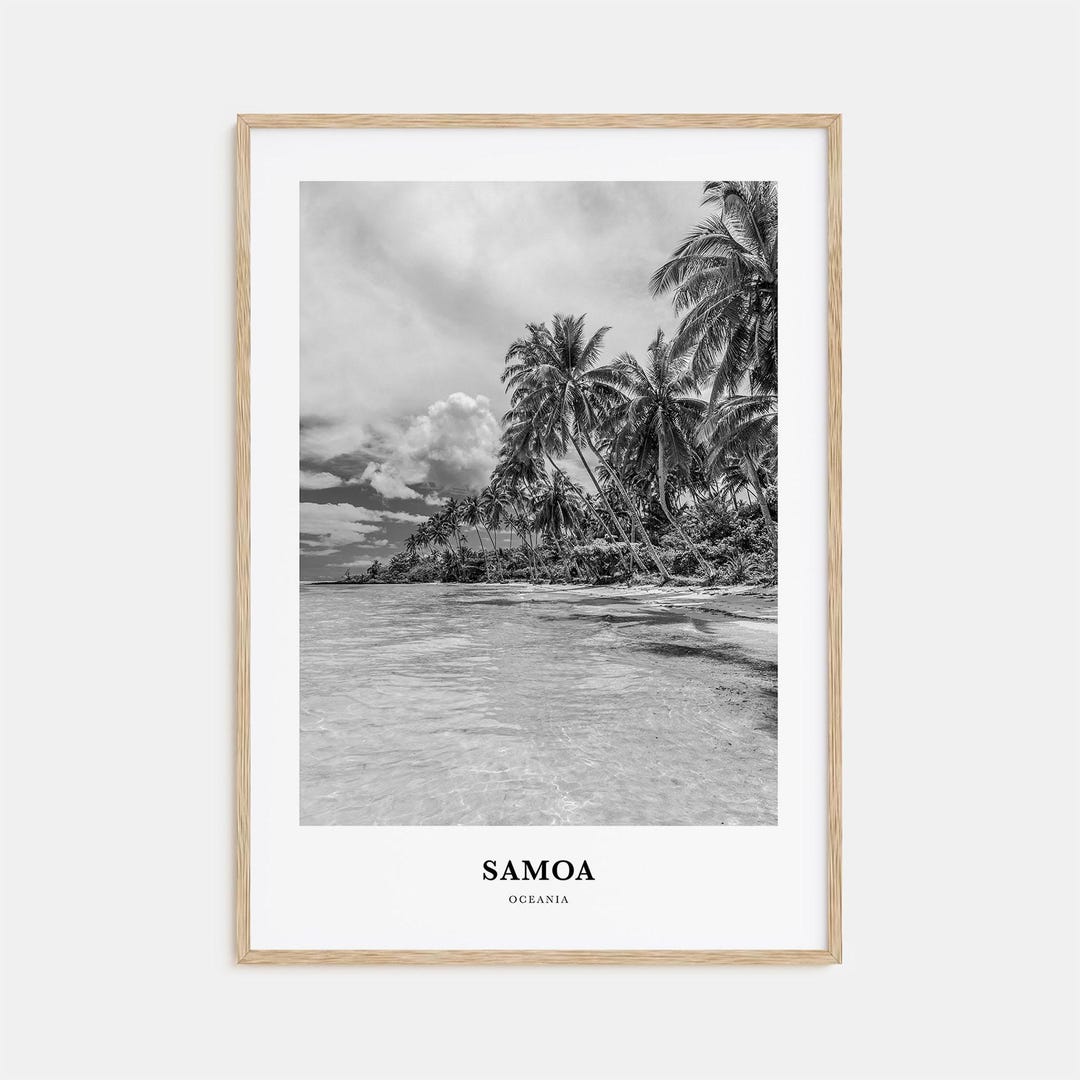 Samoa Wall Art, Samoa Wall Decor, Samoa Poster, Samoa Home Decor, Samoa ...