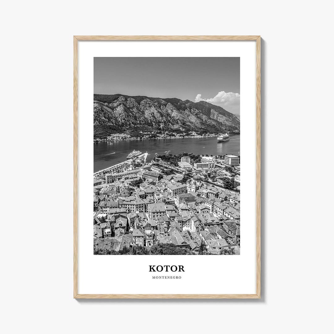 Kotor Wall Art, Kotor Wall Decor, Kotor Poster, Kotor Home Decor, Kotor ...